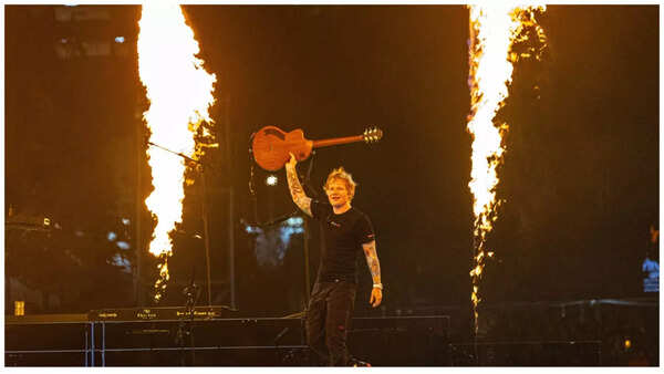 Ed Sheeran takes Mumbai by storm | English Movie News - The Times of India