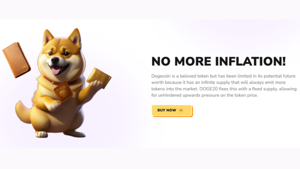 Newly launched fast-growing Dogecoin20 ($DOGE20) presale raises $2 ...