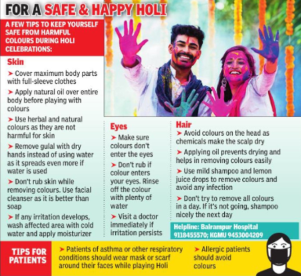 Holi Festivities: Avoid Harmful Colours For Perfect Holi Splash Without ...