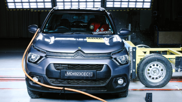 Tata Punch EV-rivalling Citroen eC3 undergoes GNCAP crash tests ...