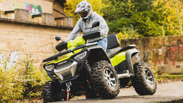 Powerland Tachyon electric 4x4 ATV launched at Rs 9.5 lakh: 800 Nm ...