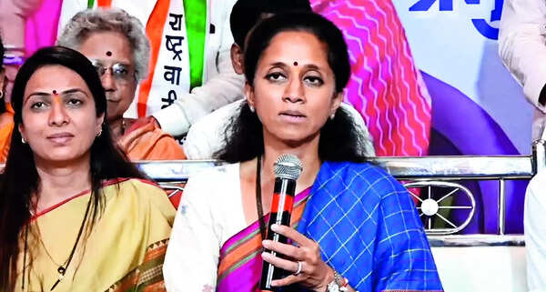 Supriya Sule: Supriya Seeks Police Protection For Rohit, Yugendra Pawar After Gherao | Pune News ...