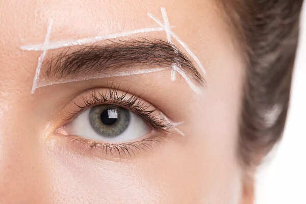 How to shape your eyebrows at home - Times of India