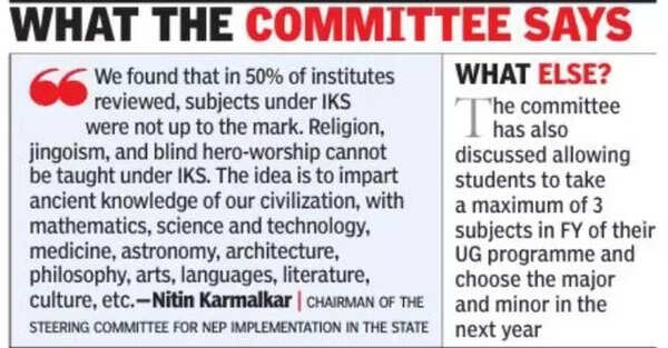 'Can't teach religion, jingoism for Indian Knowledge Systems' | Pune ...
