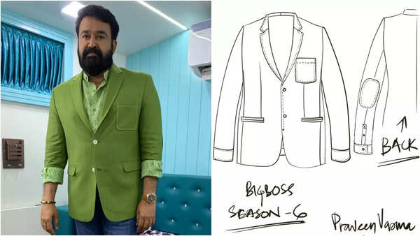 From the Yellowish fern colour jacket to the floral printed kurta ...