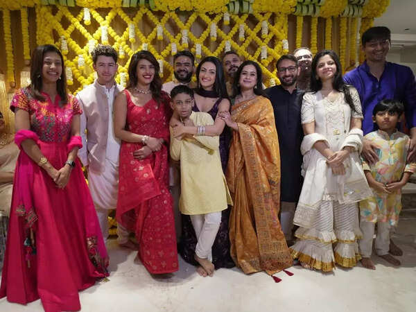 Priyanka Chopra Jonas and Nick Jonas stun in Indian attire for brother ...