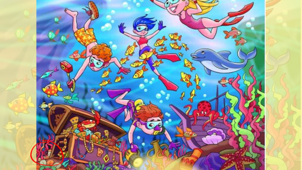Optical Illusion: Can you spot this guys' missing shoe in an underwater ...