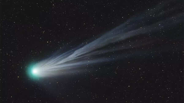 Goa astronomer Vithal Tilvi captures rare green comet on lens