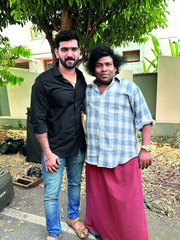 I was extremely nervous about my Tamil debut: Roopesh Shetty | Kannada Movie News - Times of India