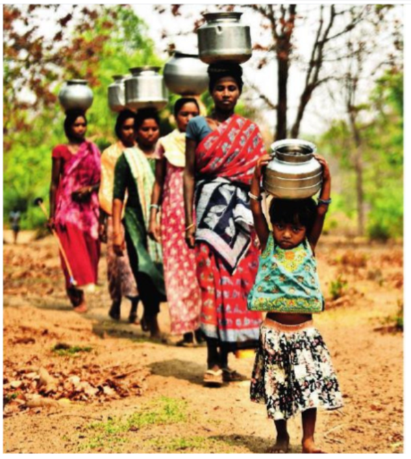 Bhagiratha beneficiaries, tribals dig pits for water | Hyderabad News ...