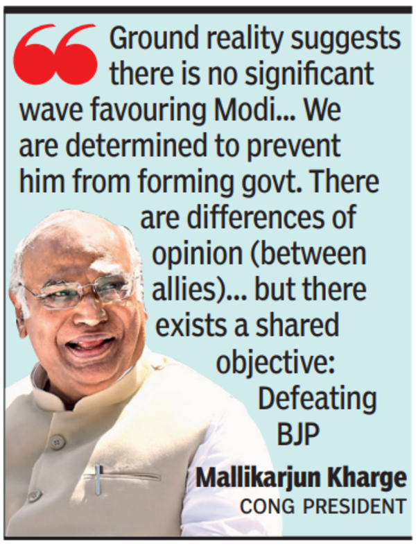 Congress chief Mallikarjun Kharge interview: ‘Narendra Modi will not form govt; INDIA will get ...