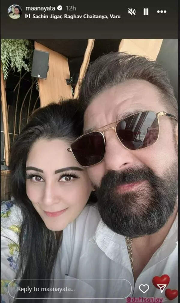 After skipping summons, Sanjay Dutt holidays with Maanayata Dutt who ...