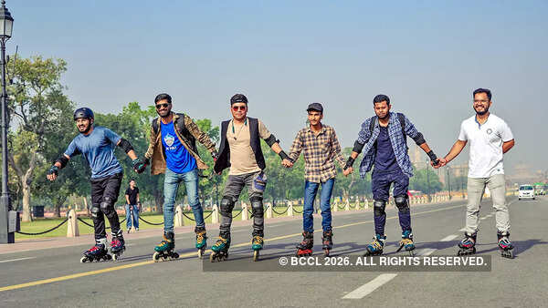 Swizzle and glide with Delhi’s skating squad - Times of India