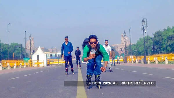 Swizzle and glide with Delhi’s skating squad - Times of India