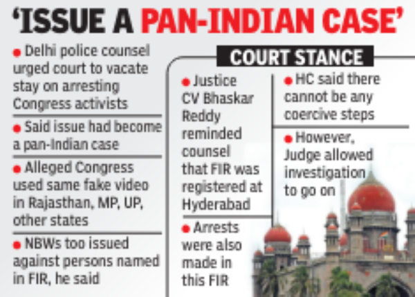 Shah video case: HC rejects Delhi cops' plea | Hyderabad News - Times ...