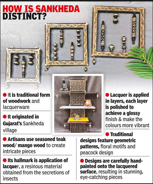 Sankheda Craft: Sankheda craft to adorn offices, commercial spaces ...