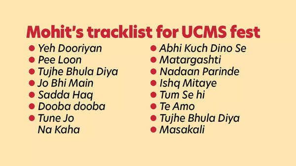 Mohit Chauhan: Students at college fests love heartbreak songs | Events ...