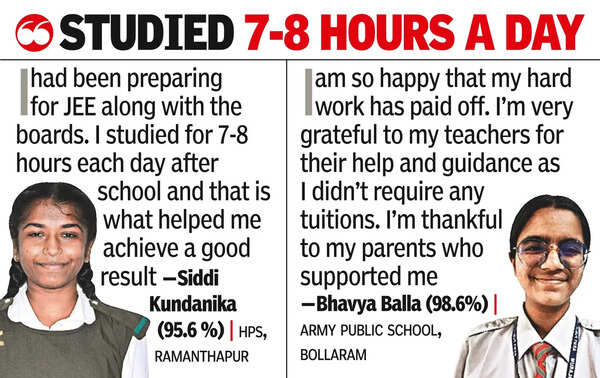 Telangana records over 99% pass in CBSE Class 12 exams, betters ...