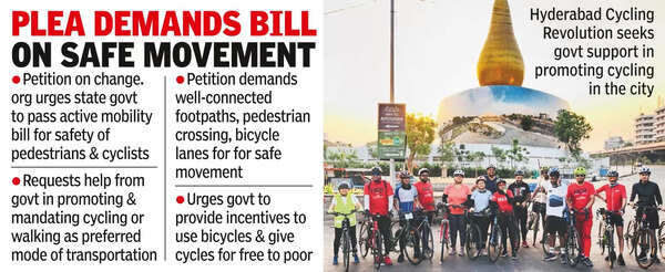 Active Mobility: Make city cyclist friendly and promote active mobility, new petition urges govt ...