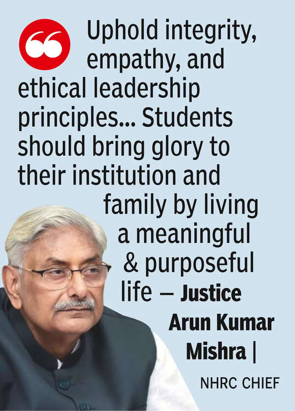 Integrity: Uphold integrity & ethical leadership: NHRC chairperson ...