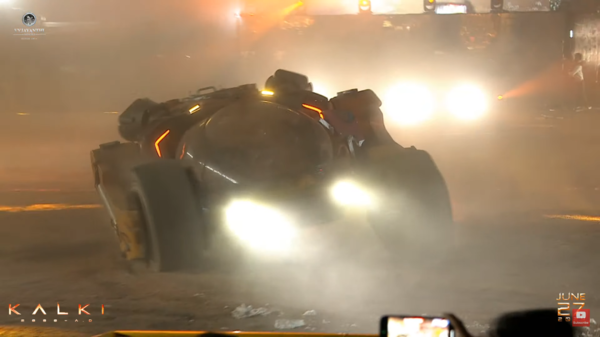 Bujji and Bhairava steal the show with futuristic car from 'Kalki 2898 ...