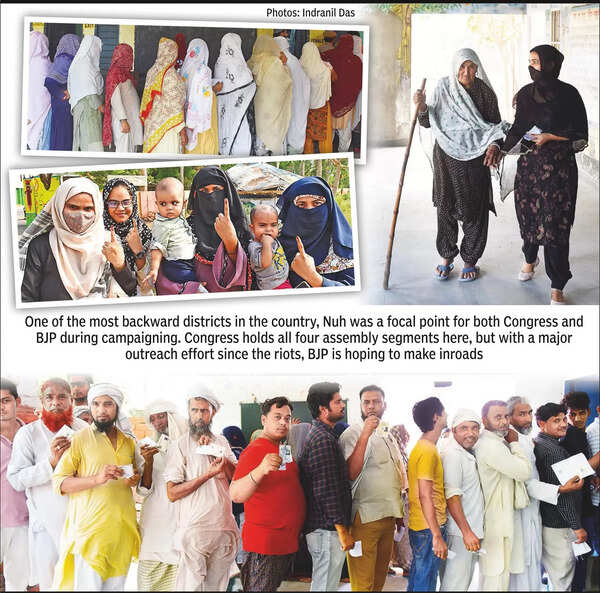 Nuh: Nuh votes for peace, development, and education in first ballot ...