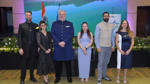 Israel Embassy celebrates 76th National Day in Delhi | - Times of India