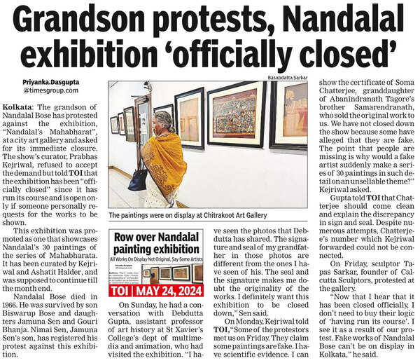 Nandalal Works: Nandalal works from Aban Tagore collection | Kolkata ...
