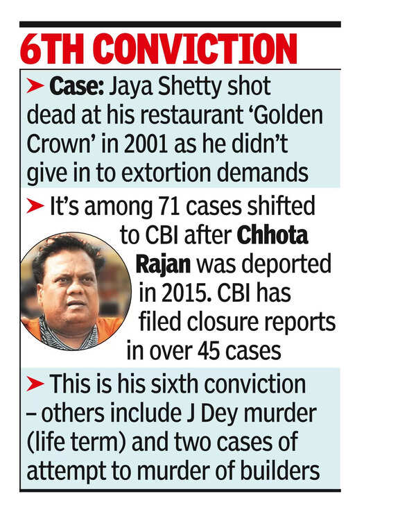 Chhota Rajan: Chhota Rajan sentenced to life for 2001 murder of city ...