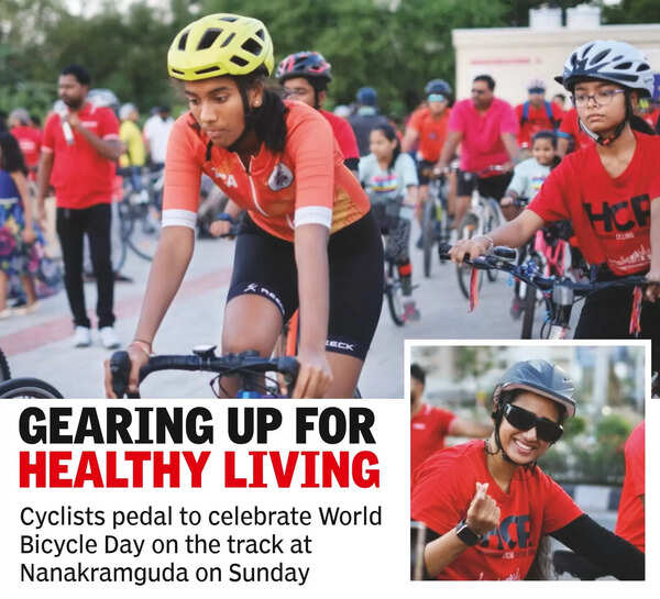 Cycling: Cycle rally held in Hyderabad to mark World Bicycle Day ...