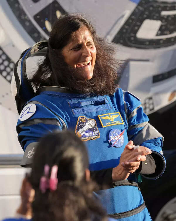 Astronaut Sunita 'Suni' Williams made history as she pilots a test ...