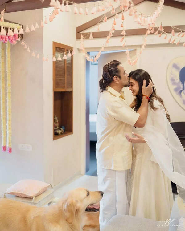 Aishwarya Arjun-Umapathy Ramaiah's pre-wedding festivities | Tamil Movie News - Times of India