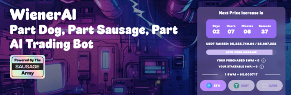 WienerAI presale smashes through $5M – Why the AI meme coin could be the next big crypto of 2024 ...