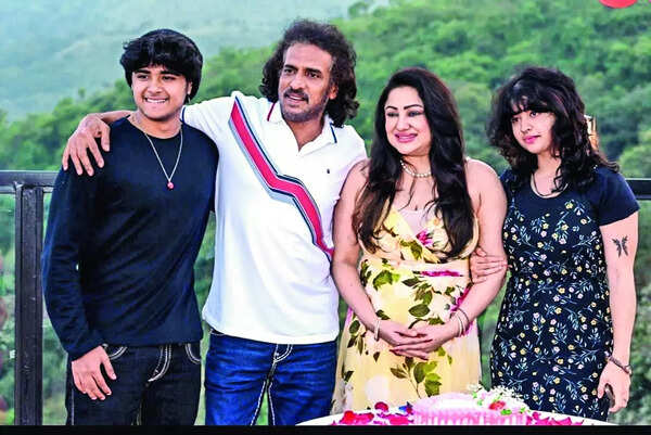 I try not to be an over protective dad: Upendra | Kannada Movie News ...