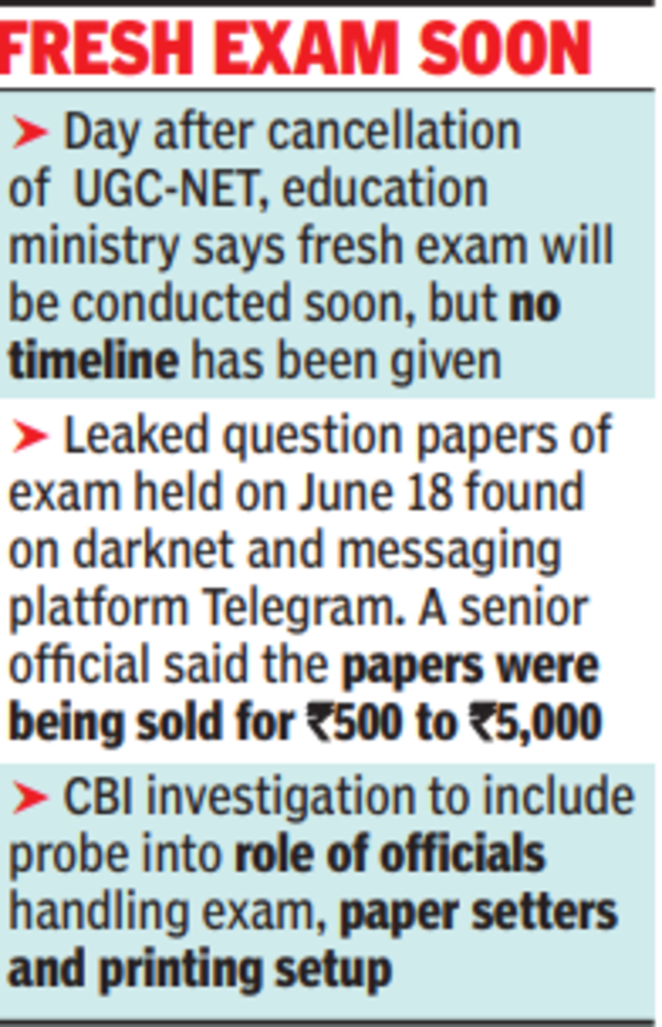 'Leaked UGC-NET paper found on darknet, Telegram' - Punjab Narrative