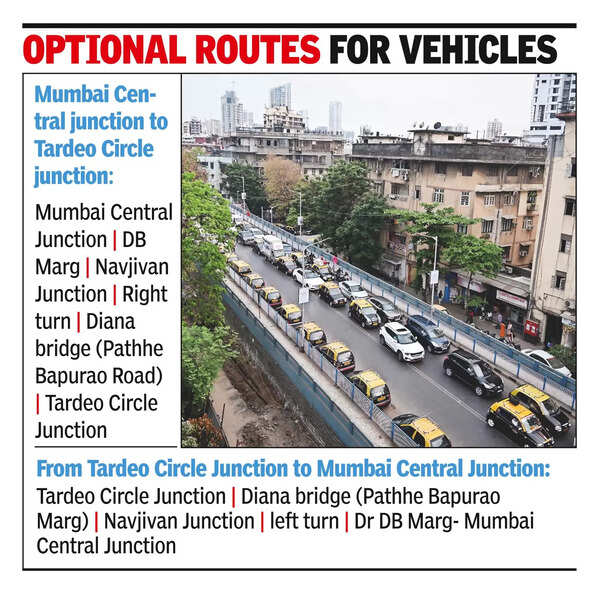 Mumbai Central's Bellasis bridge to be shut for 18 months from tomorrow ...