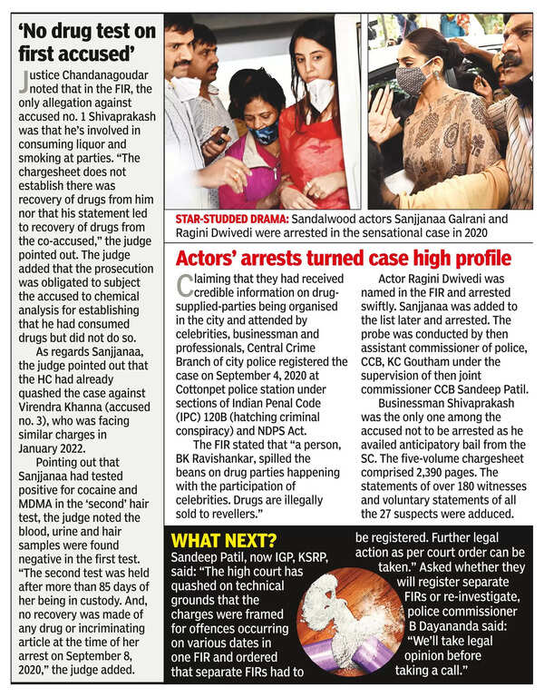 Drug Case: Court says no drugs seized, quashes FIR against actor ...