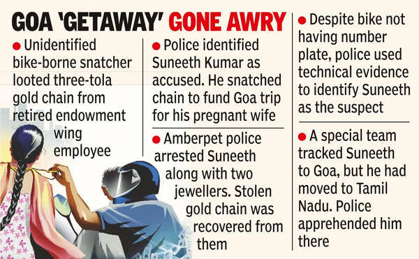 Robbery: Man robs chain to fund Goa trip with wife, lands in prison ...
