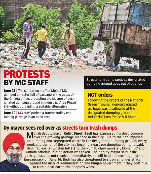 Garbage Crisis: Gmada takes charge of Mohali’s garbage crisis ...