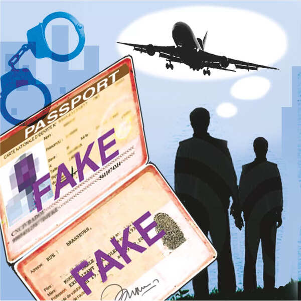 Fake Passports: Two caught with fake passports at SVPI | Ahmedabad News ...