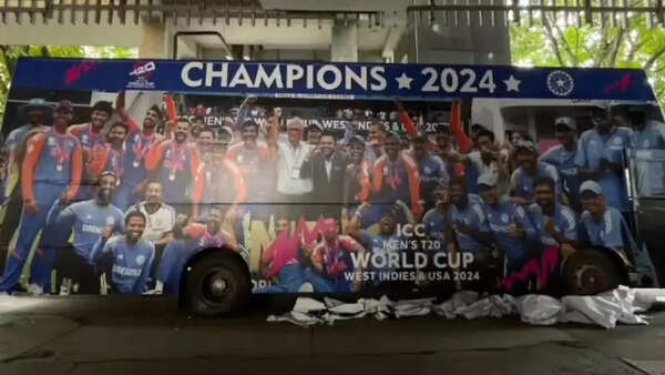 Special bus ready for Team India's T20 World Cup victory parade - see ...