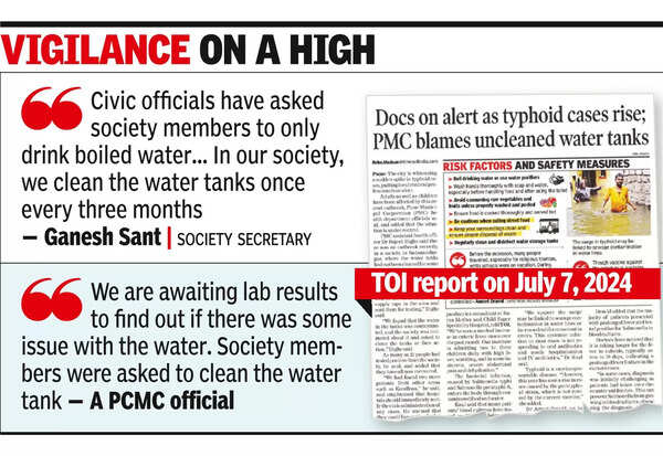 PCMC: PCMC on alert after 30 residents fall ill in 2 weeks | Pune News ...