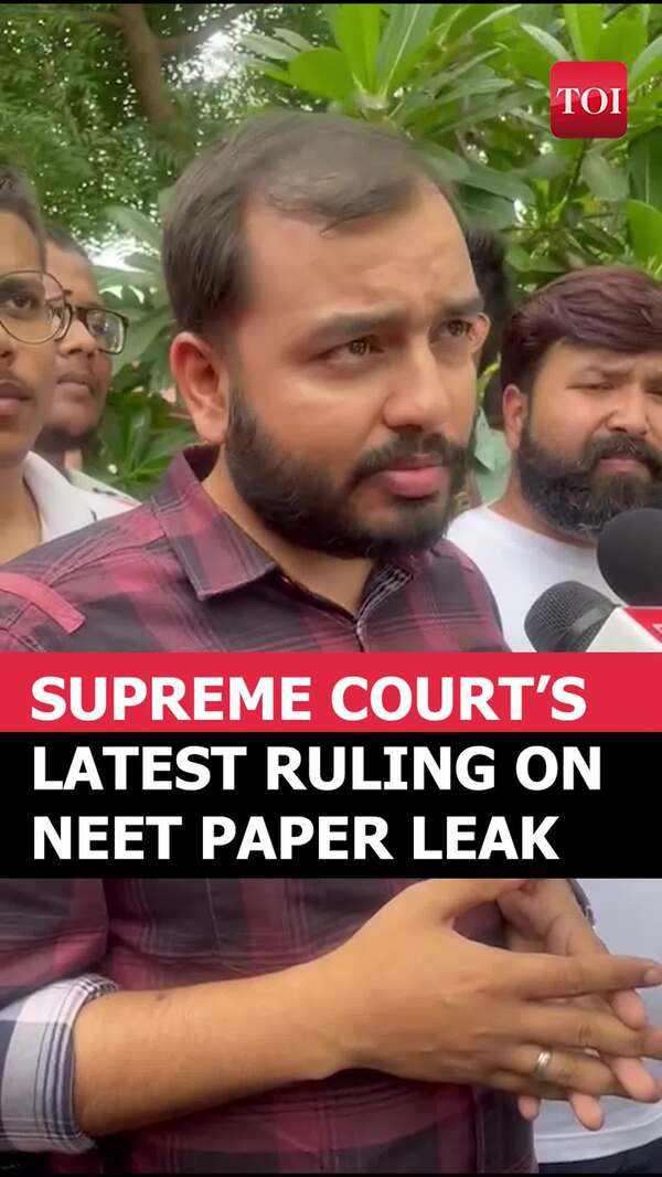 NEET Paper Leak: Re-Examination Next? Watch Supreme Court's Response