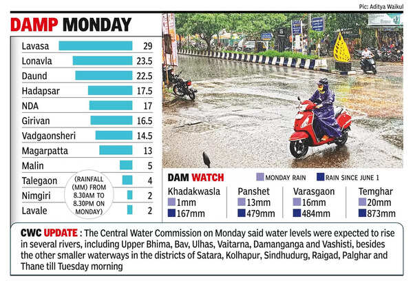 IMD: IMD issues flash flood alert in Maharashtra amid heavy rainfall | Pune News - Times of India