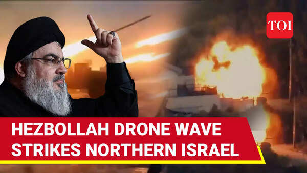 Biggest Hezbollah Attack On Israel In Weeks; Blasts Shake Galilee As ...