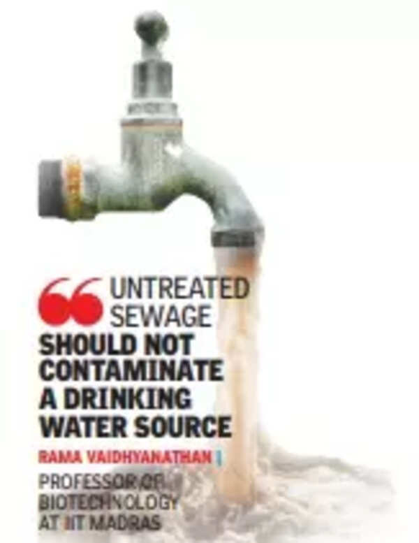 Chennai: Dangerous levels of fecal bacteria found in water supplied in ...