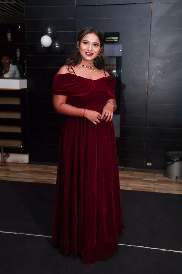 Upasana RC slayed in her red at MAD-GALA at Zebra Crossing restobar in ...