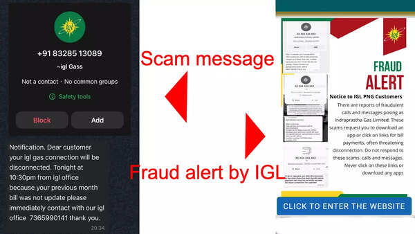 Fake gas disconnection notices ‘scamming’ IGL customers: How to spot ...