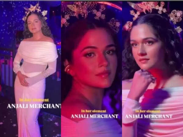 Anjali Merchant: Radhika Merchant's sister Anjali Merchant stuns at ...