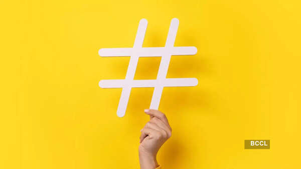 How to use hashtags effectively on social media posts - Times of India
